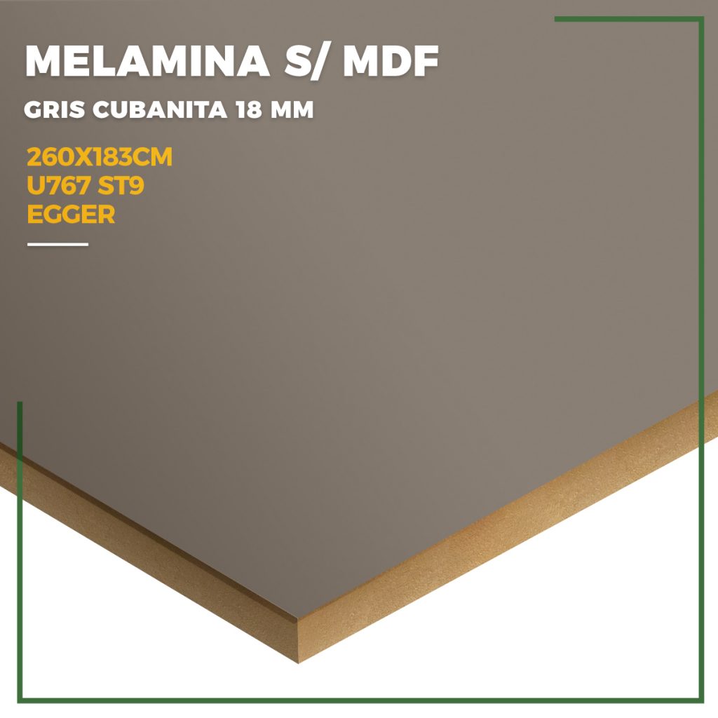 U767 ST9 PG03 Gris cubanita 18mm MDF 260×183 – Egger | Ventre Maderas