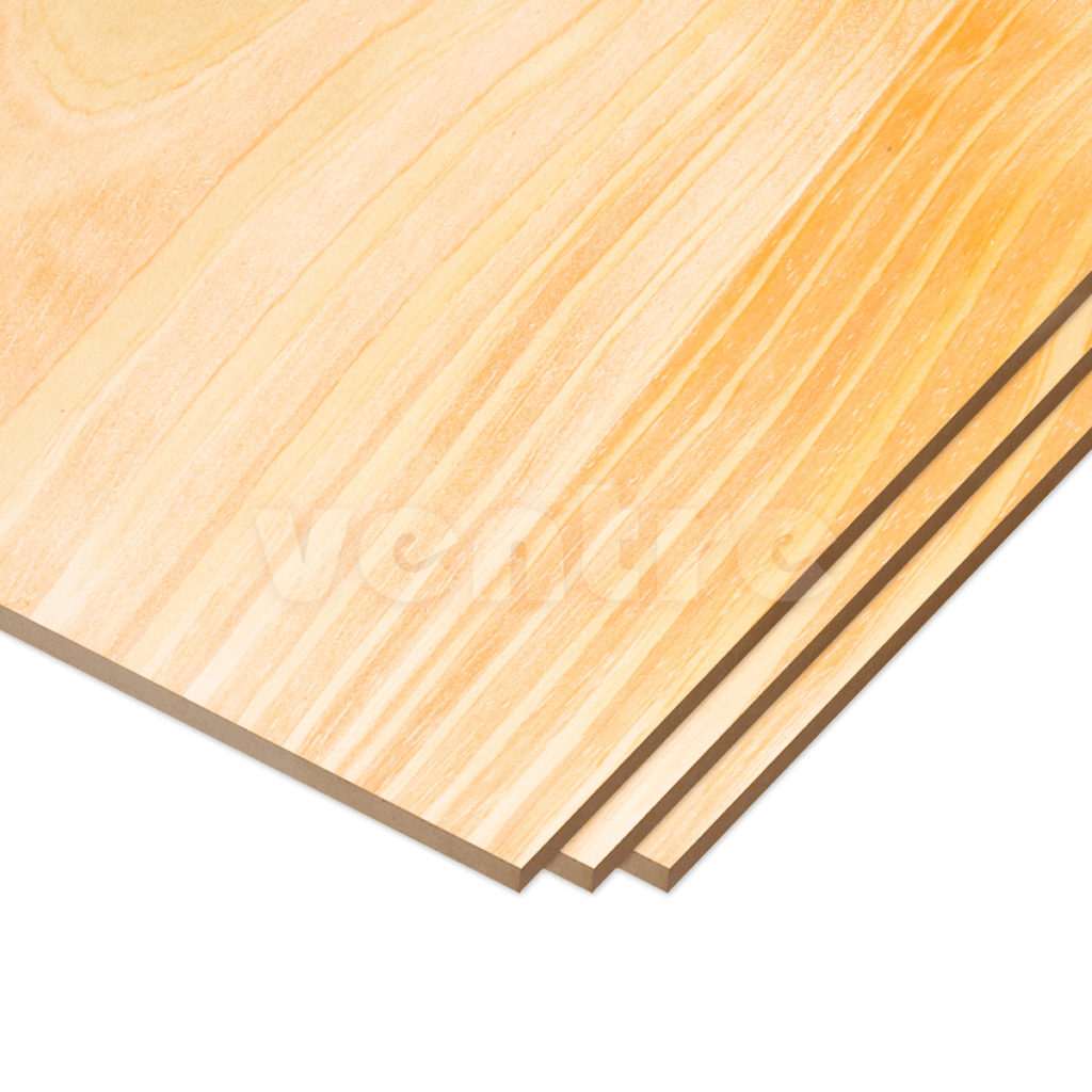 Tablero Enchapado Madera Pino MDF – Espesor 3mm 260X183 | Ventre Maderas